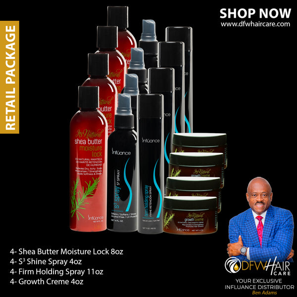 Influance Retail Packages – DFWhaircare